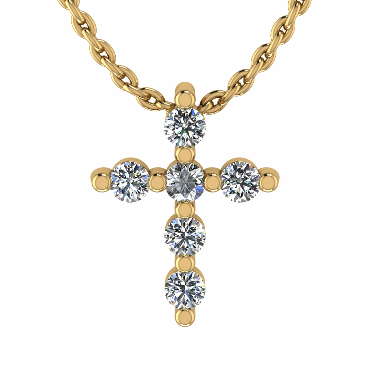 The Baby Bee Cross Necklace – Ring Guards